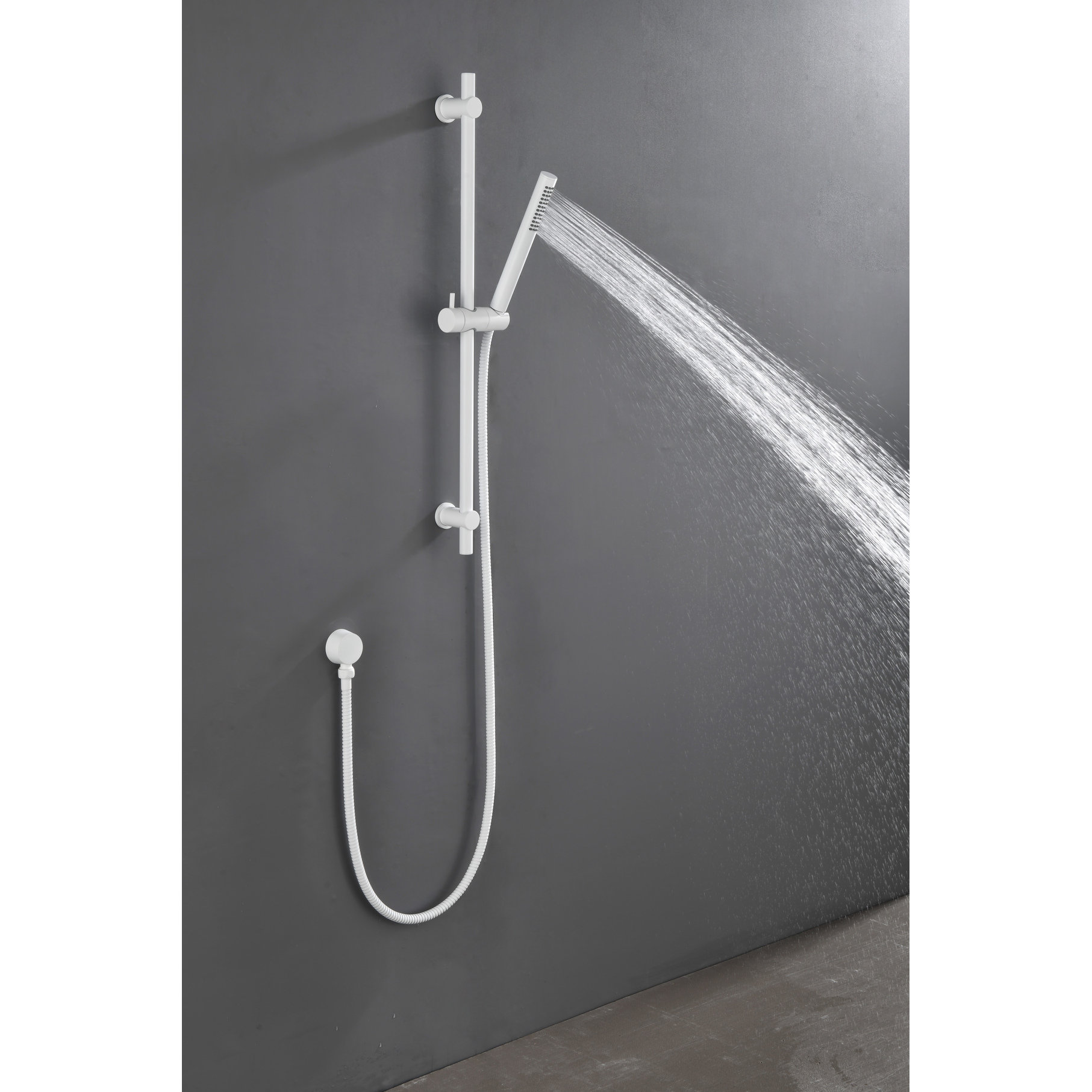 StoneStory Robust Shower Rail With Handheld And 69" Flexible Hose ...