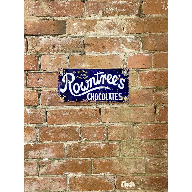 Happy Larry Rowntrees Chocolate Signs and Plaques | Wayfair.co.uk