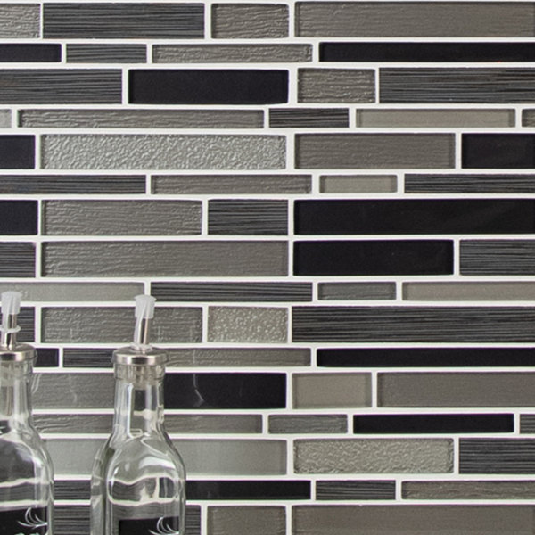MSI Metro Gris Blend Interlocking Random Sized Mixed Material Glass ...