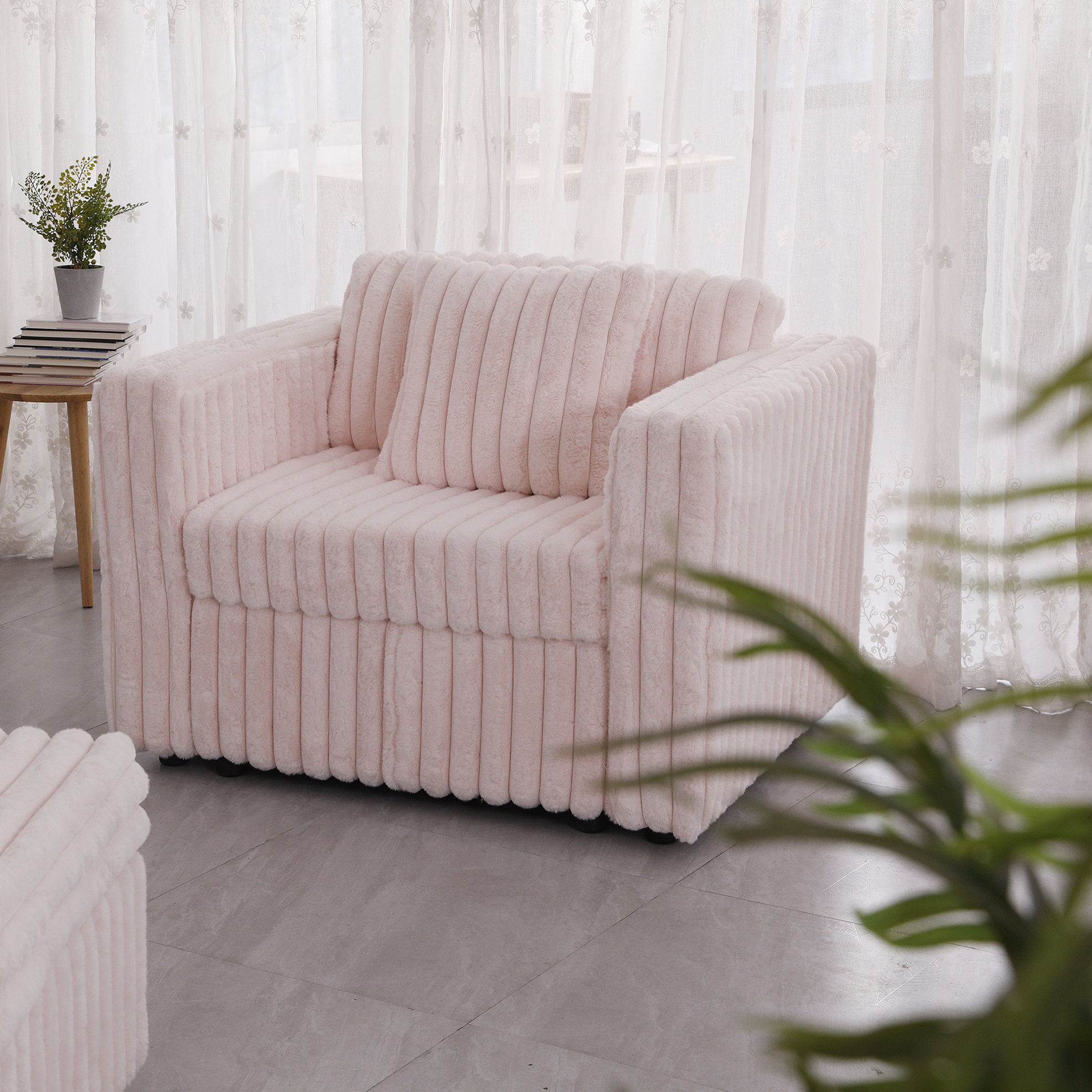 Latitude Run® 44.9" Modular Single Sofa: Highly Comfortable, Stylish ...