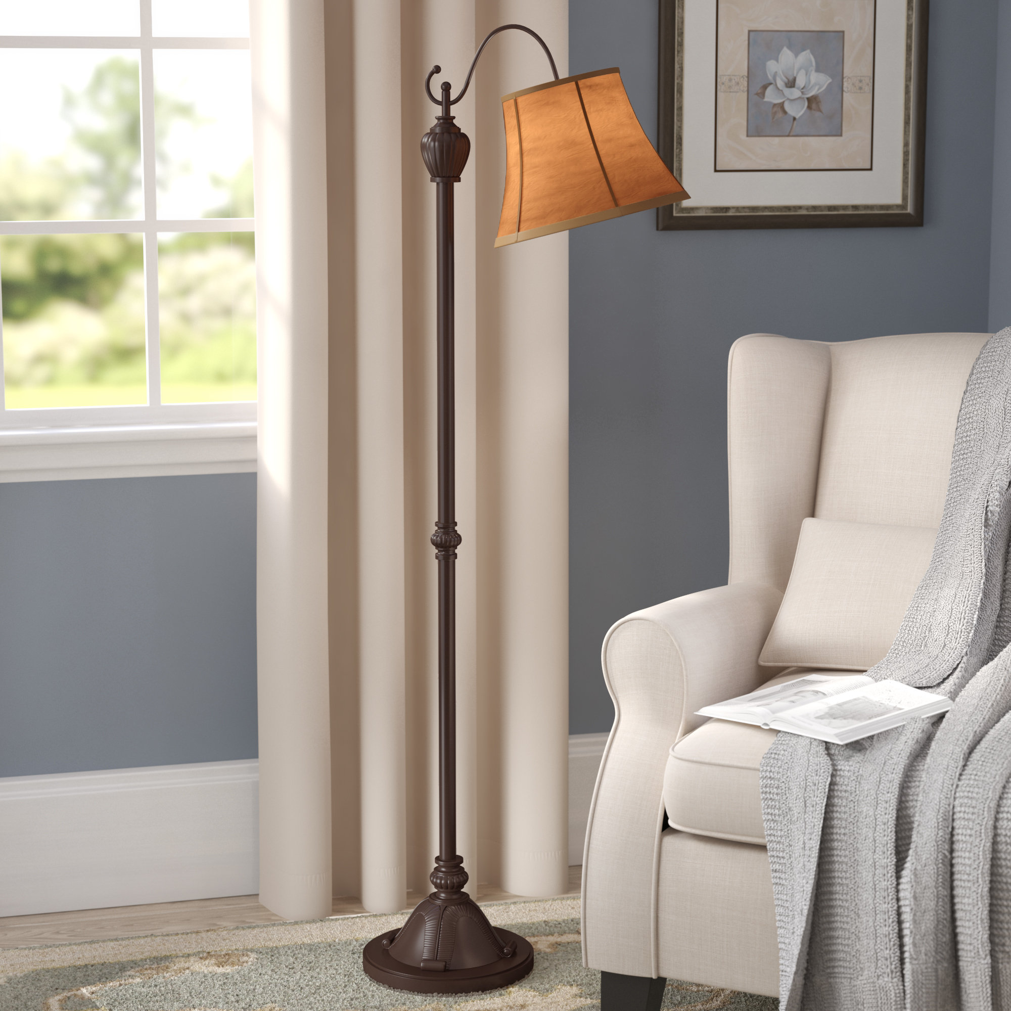 Astoria Grand Highline 56" Task Floor Lamp & Reviews | Wayfair