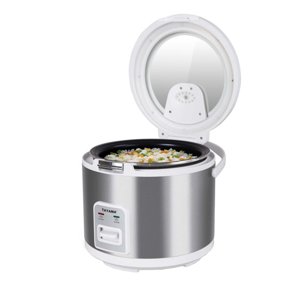 Tayama 20-cup Automatic Rice Cooker & Warmer With Glass Lid | Wayfair