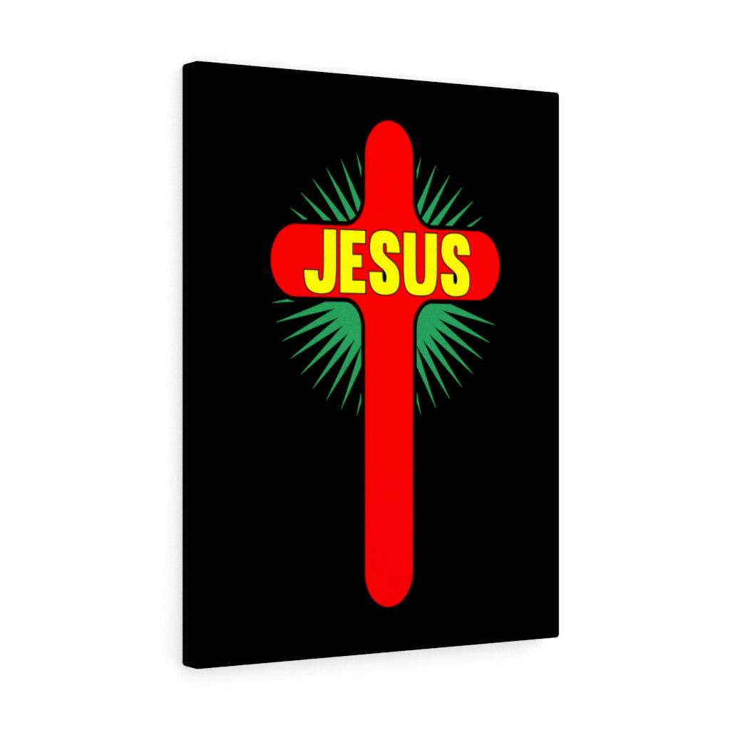 Express Your Love Gifts Jesus Red Cross Christian Wall Art Bible Verse ...