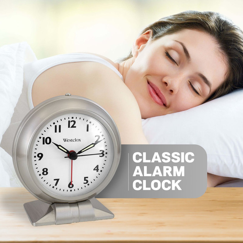 Darby Home Co Modern & Contemporary Numerical Analog Quartz Alarm ...