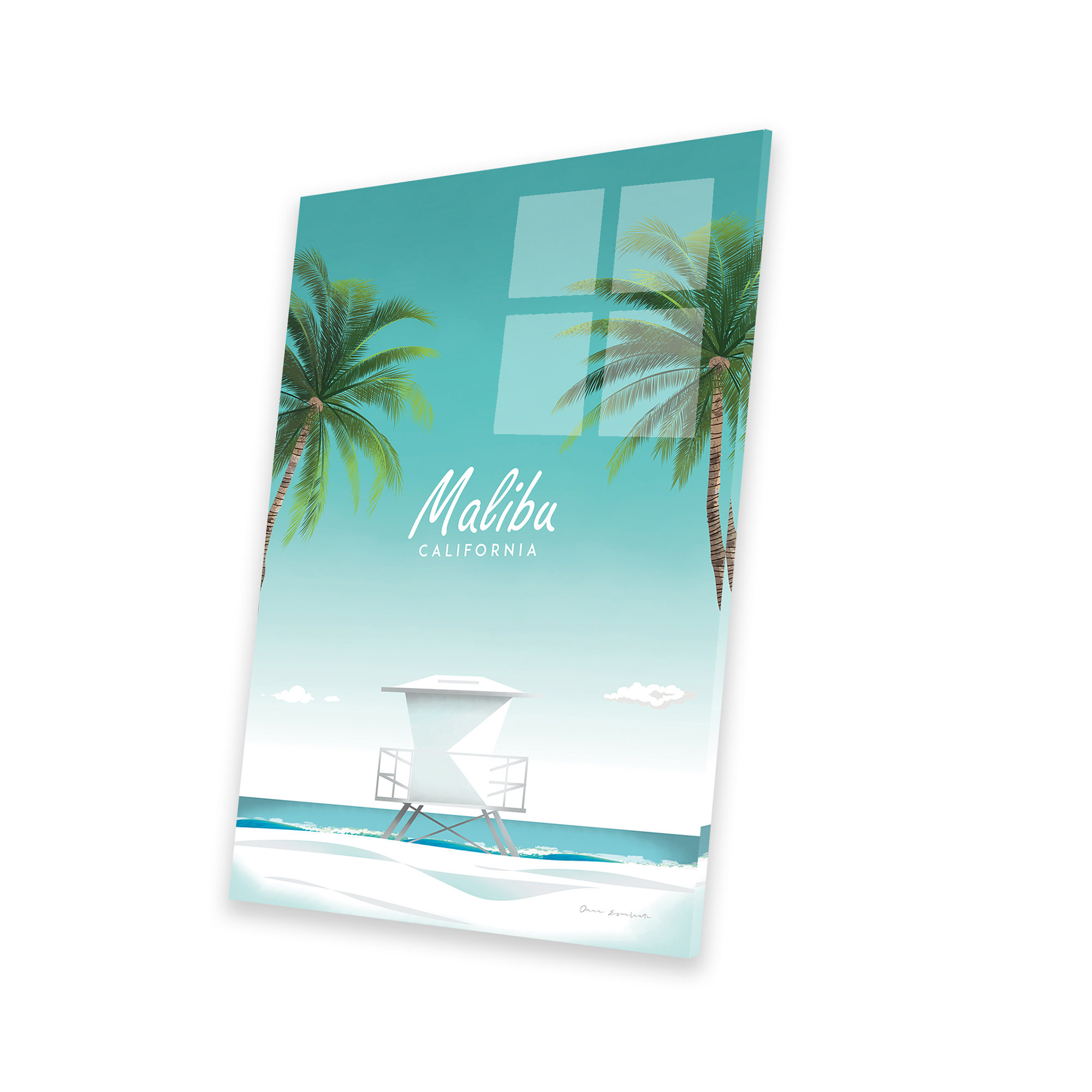 Highland Dunes Malibu Print On Acrylic Glass - Wayfair Canada