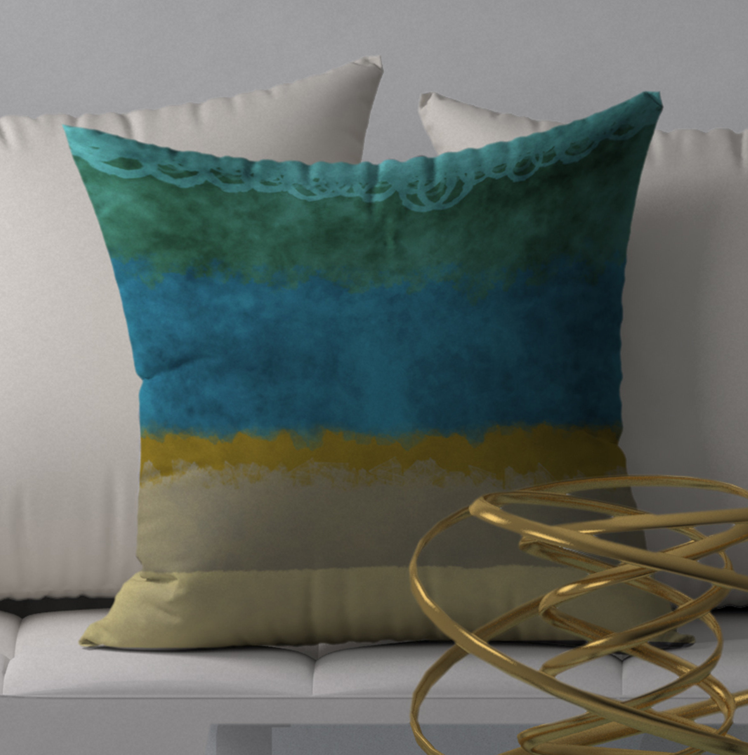 LeRoi Products Select Invincible Decorative Square Pillow Cover ...