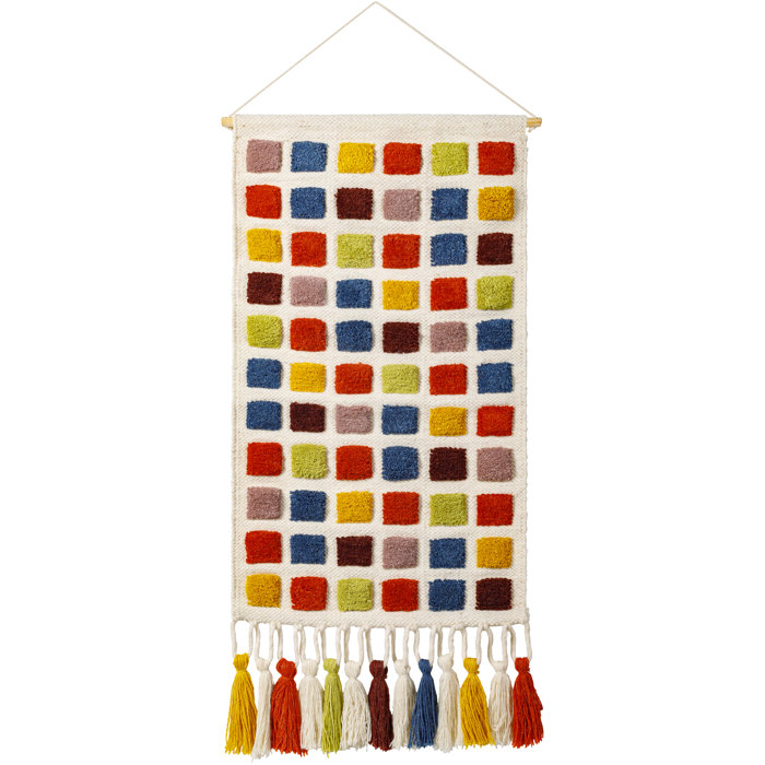 Langley Street Colorful Textured Wall Hanging | Wayfair