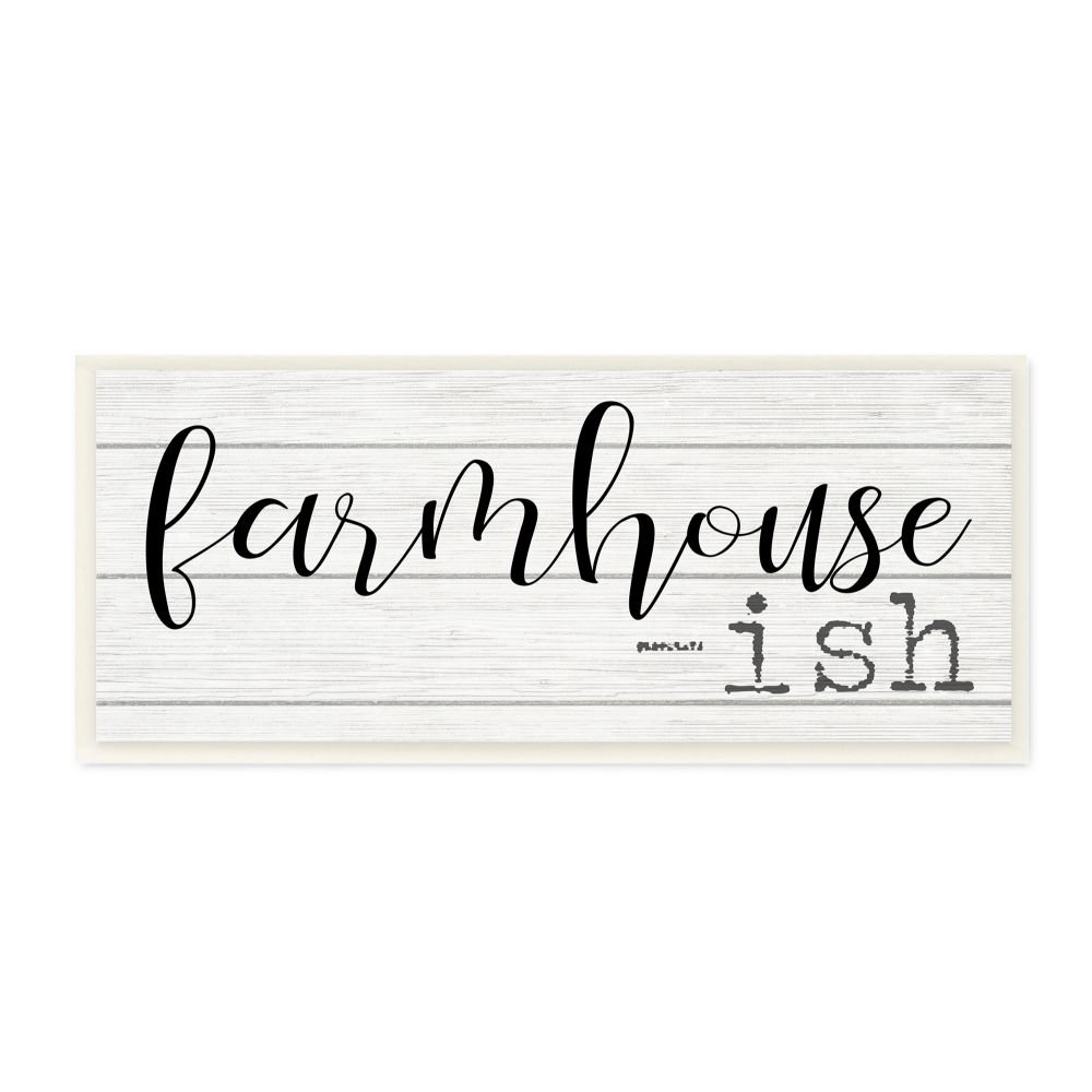 Stupell Industries Farmhouse Inspired Welcome by Daphne Polselli ...