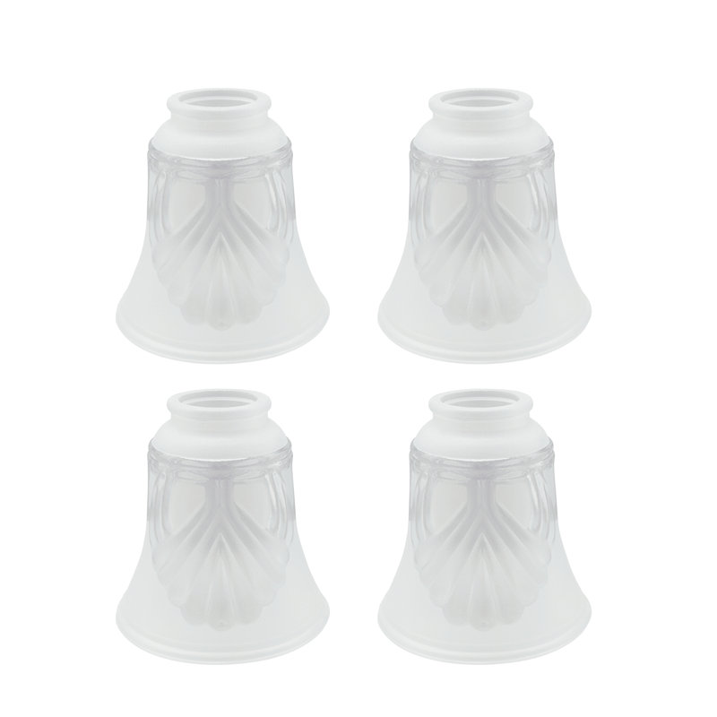 Lark Manor™ Analynn 4.875" H Glass Bell Ceiling Fan Fitter Shade in ...