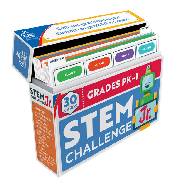 Carson Dellosa Education STEM Challenge, Jr. Learning Cards & Reviews ...