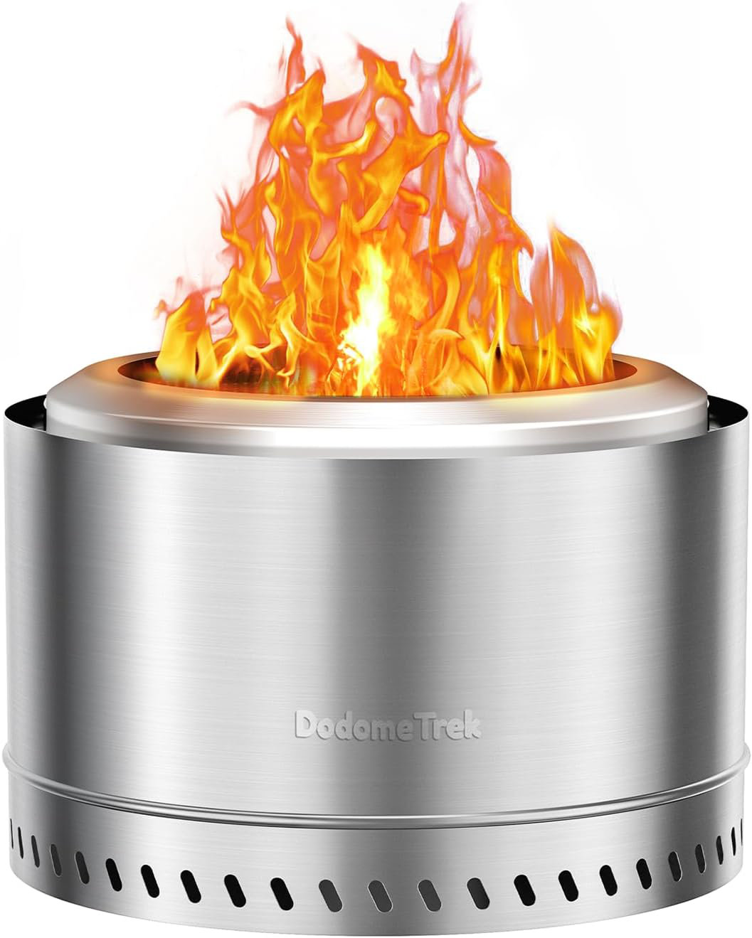 Latitude Run® Smokeless Firepit 20 Inch Fire Pit with Stand, Smokeless ...