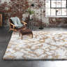 Steelside™ Cade Abstract Ivory/Gold Area Rug & Reviews | Wayfair