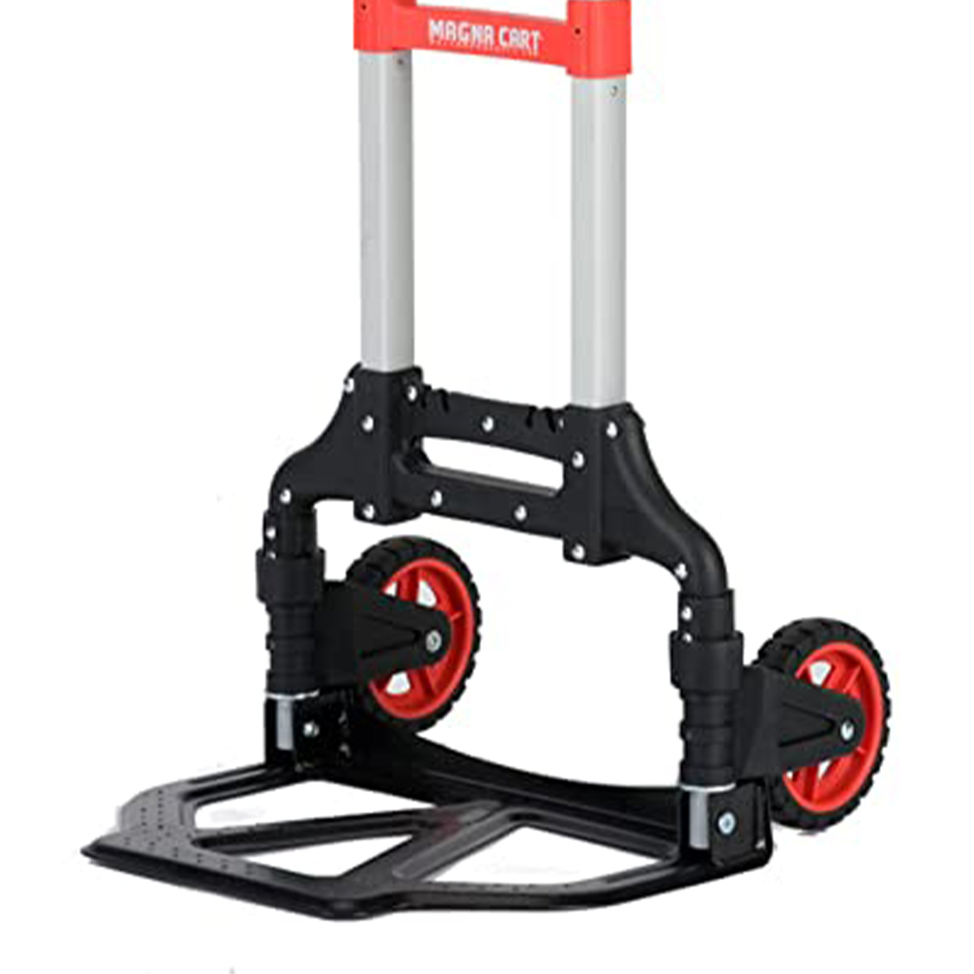 Magna Cart Extendable 150Lb Capacity Aluminum Folding Hand Truck Dolly ...