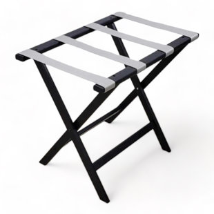 Black Luggage Racks You'll Love | Wayfair