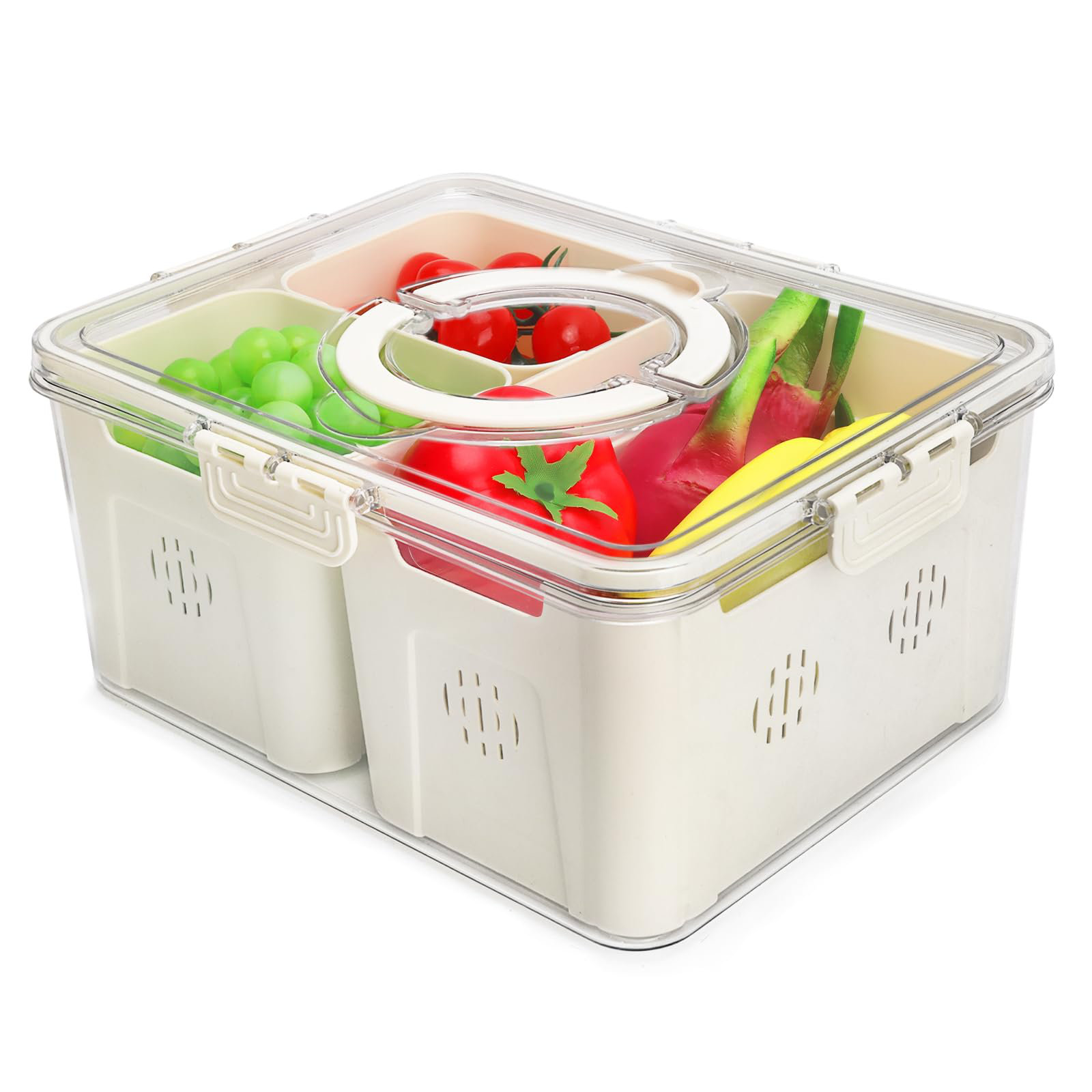 Hokku Designs Storage Containers For Fridge With Lid And Handle ...