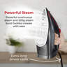 Tower Steam Iron with Ceraglide XL Ceramic Soleplate, AI One Temp ...