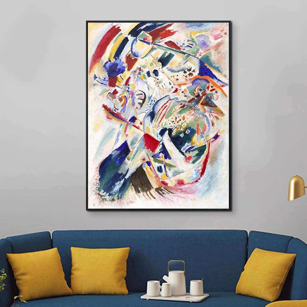 Vault W Artwork Panel for Edwin R.Campbell No.4 by Wassily Kandinsky ...