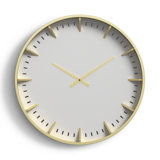 Gold Wall Clocks You'll Love | Wayfair