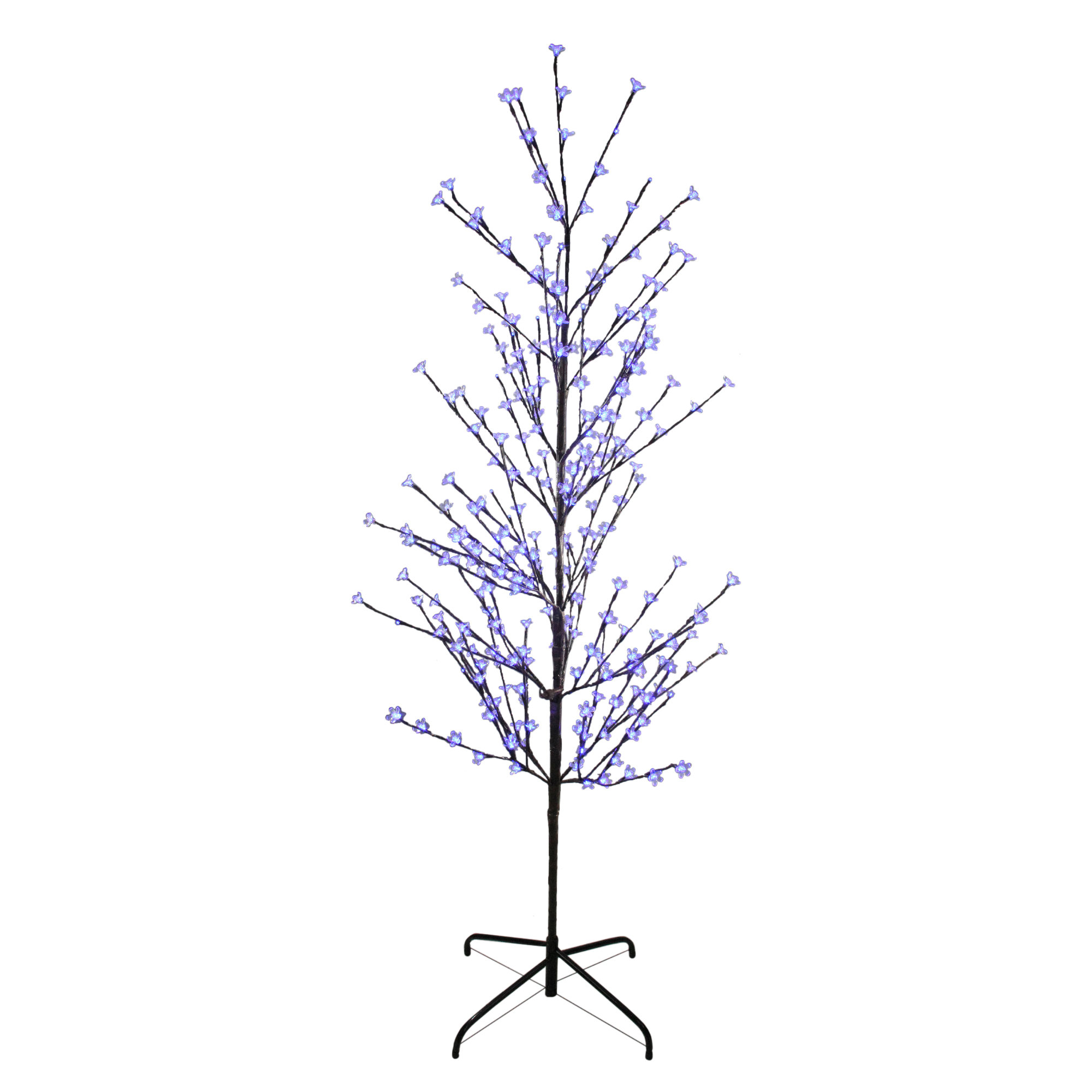 LB International 6' Enchanted Garden LED Lighted Cherry Blossom Flower ...