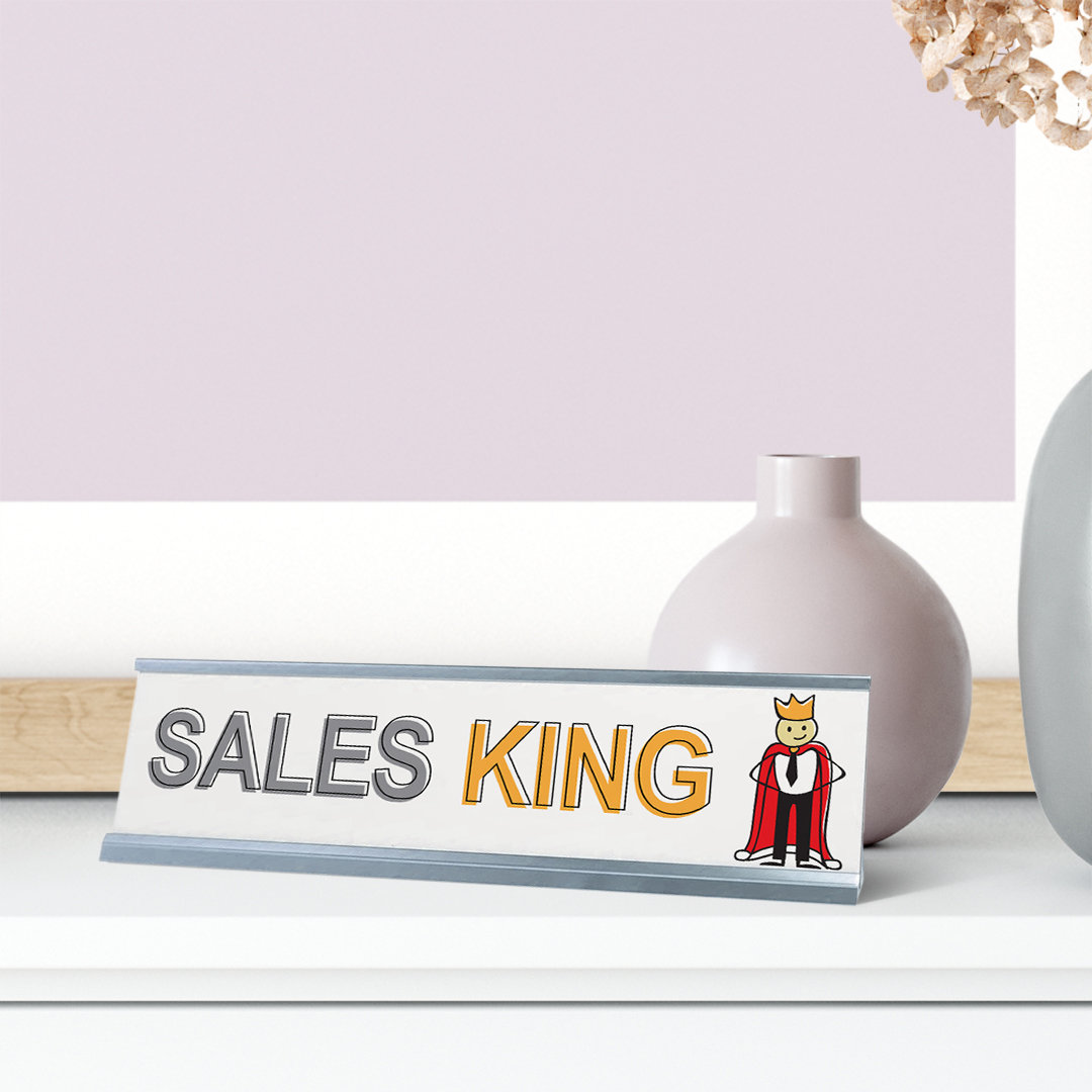 Designs ByLITA Sales King Desk Sign | Wayfair