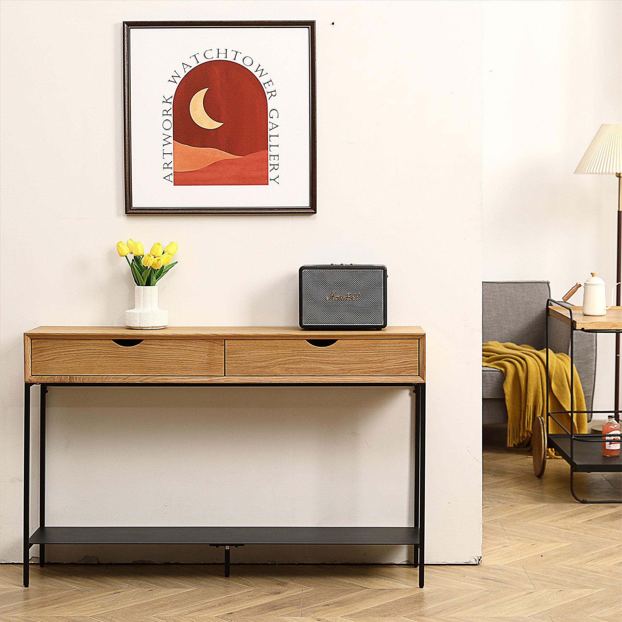 Red Barrel Studio® console, table de vestibule, table de vestibule avec ...