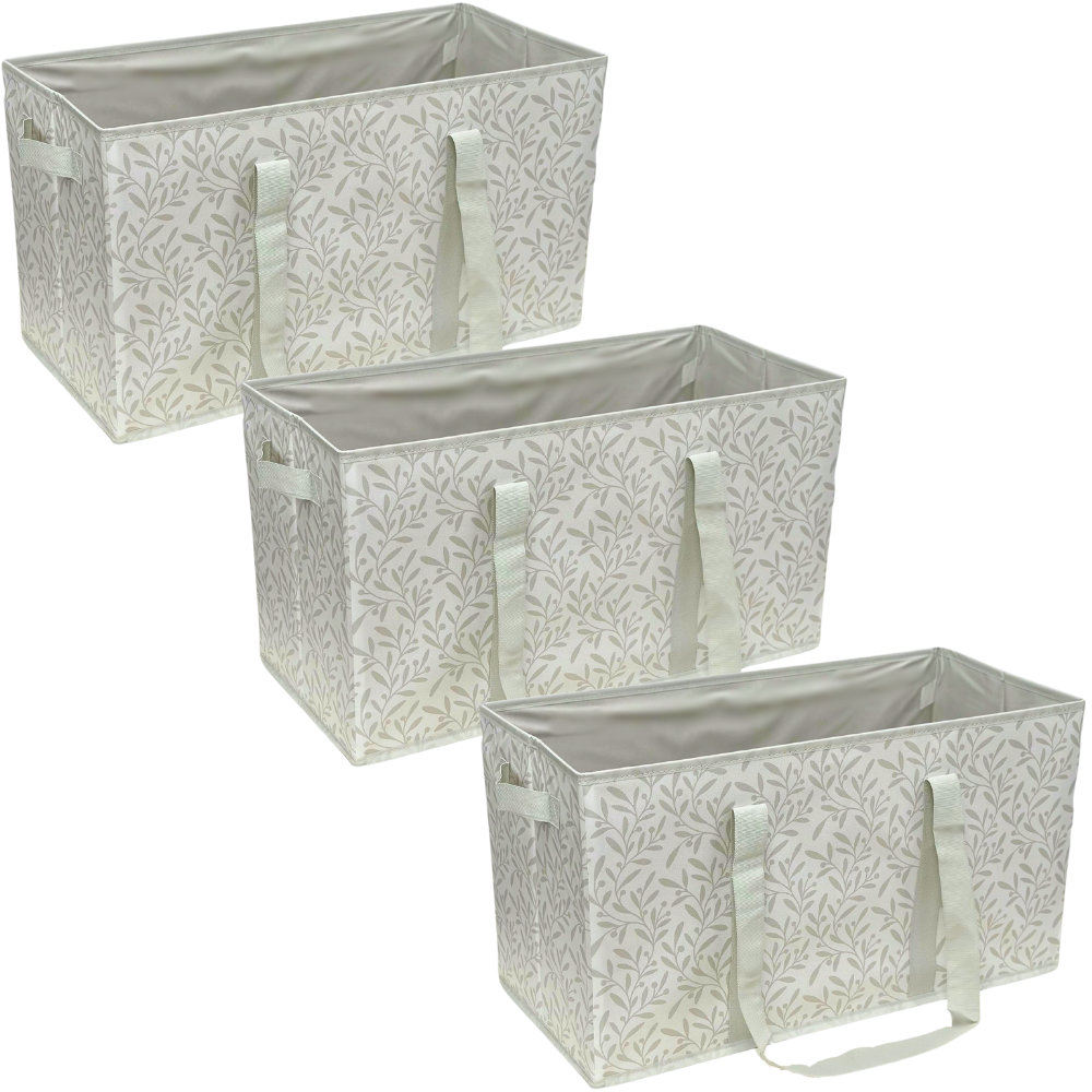 Rebrilliant Large Collapsible Totes, All-Purpose, 25"L X 12"W X 14"H ...