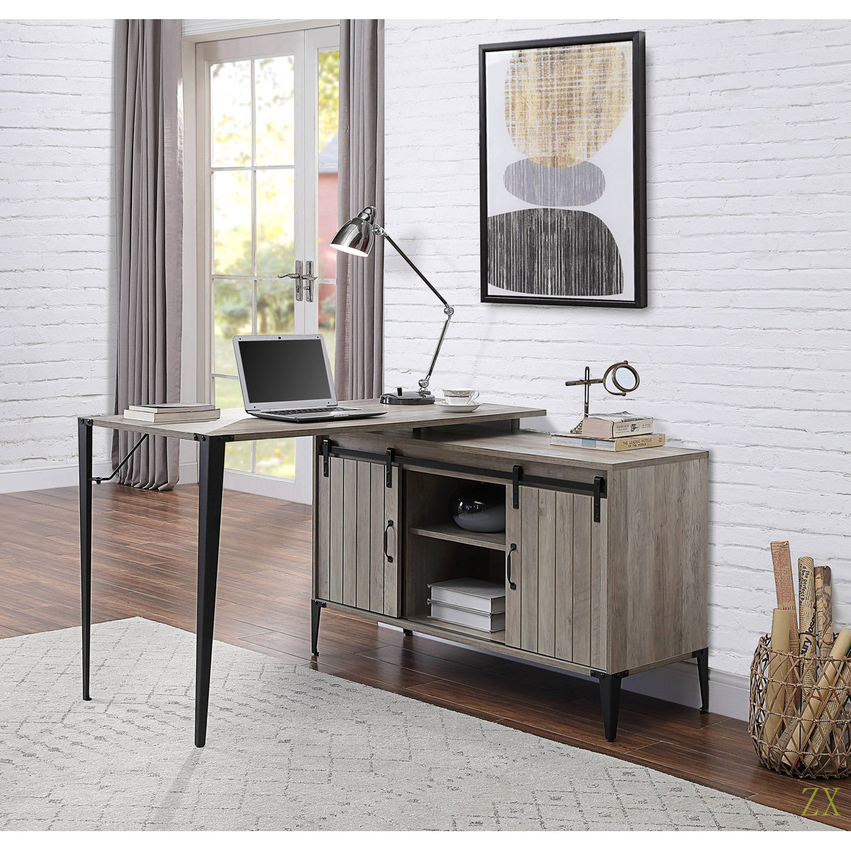 17 Stories Zakwani 48" Writing Desk - Wayfair Canada