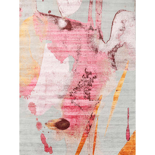 Luxury Pink Area Rugs | Perigold