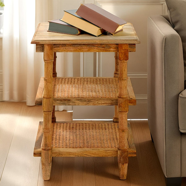 Laurel Foundry Modern Farmhouse Leyt End Table & Reviews | Wayfair