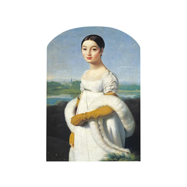 Mercer41 Portrait Of Mademoiselle Caroline Riviere by Jean-Auguste ...