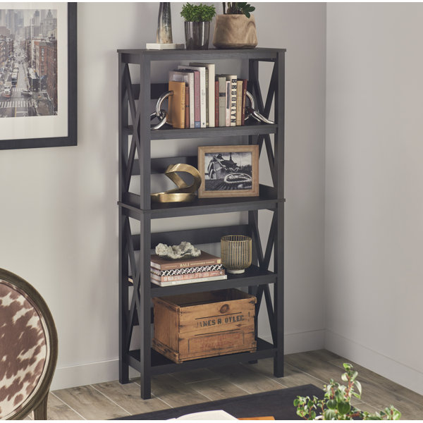 ClosetMaid X-Frame Furniture 63.43" H x 30" W Etagere Bookcase ...