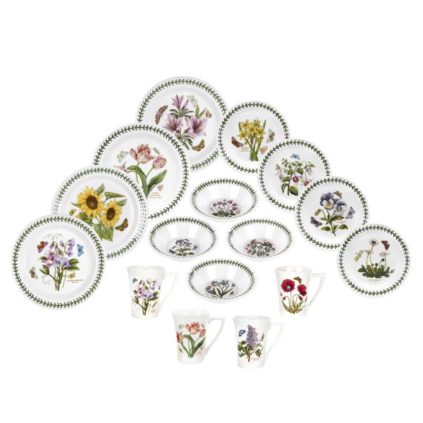 Portmeirion Botanic Garden 16pc Dinner set | Wayfair.co.uk