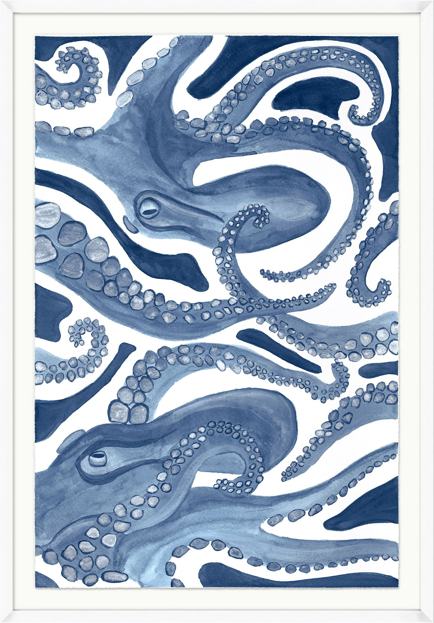 Wendover Art Group Octopi My Time - Shadow Box Print on Paper | Wayfair