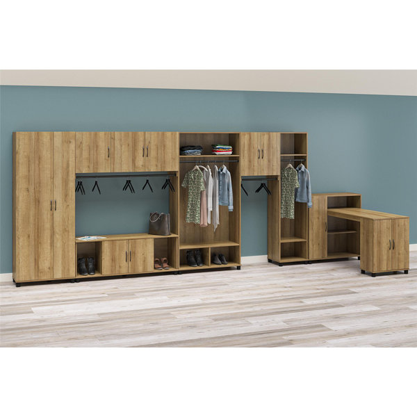 Ameriwood Lory 7 Piece Garage Storage Set, Natural & Reviews - Wayfair ...