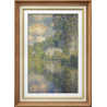 IDEA4WALL Famous Artwork Verdant Forest Landscape Claude Monet ...