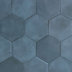 Tilefy Chromatica 6" Hexagon Porcelain Wall and Floor Tile | Wayfair