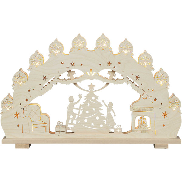 The Seasonal Aisle Illuminated Window Decoration | Wayfair.co.uk