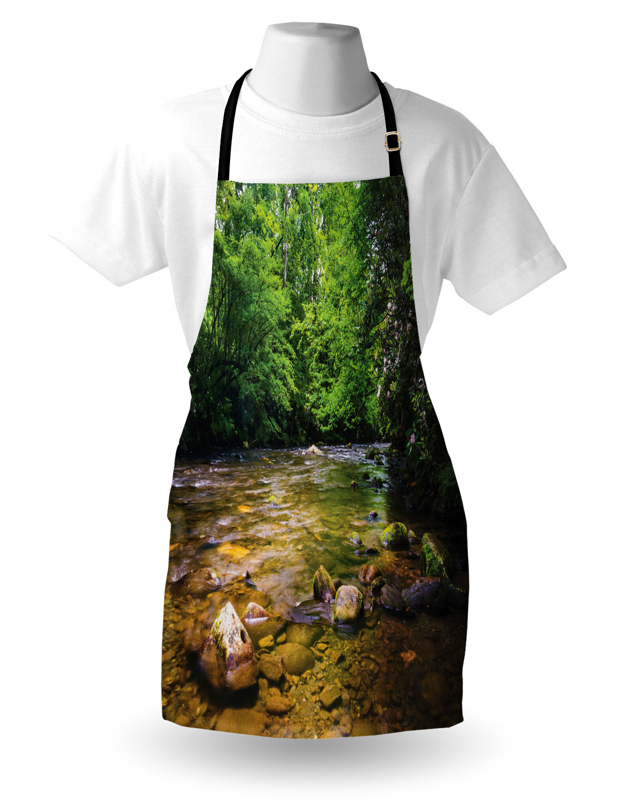 East Urban Home Appalachian Apron Unisex Oconaluftee River Photo Adult ...
