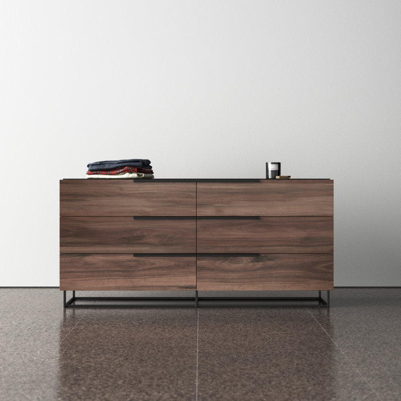 AllModern Tio 6 - Drawer Dresser | Wayfair