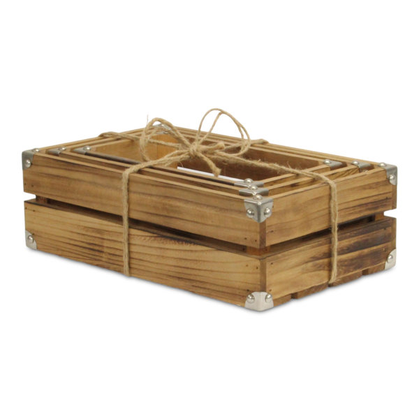 Union Rustic Solid Wood Crate Set | Wayfair