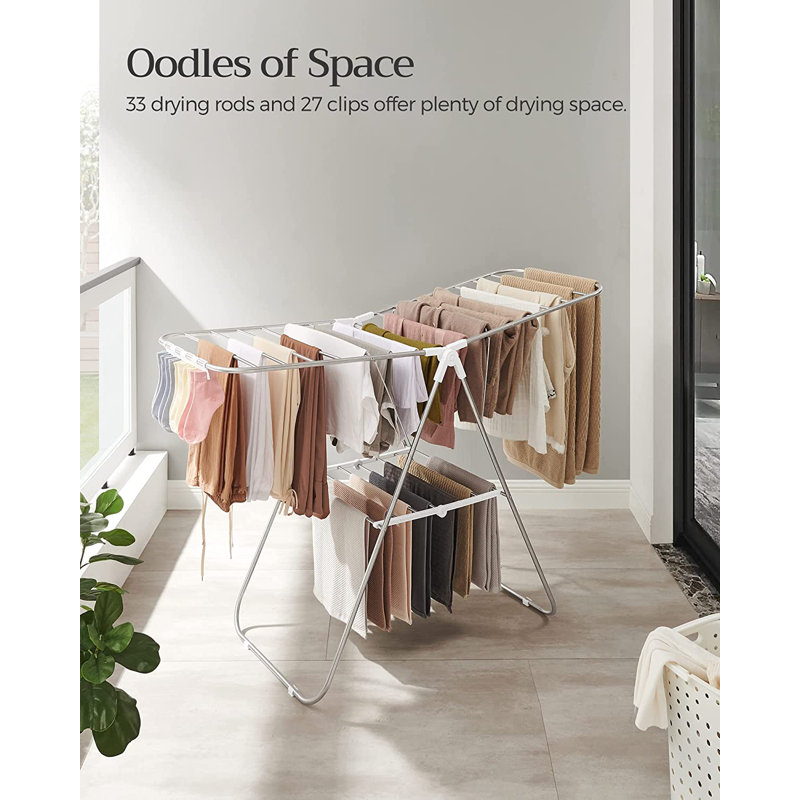 Symple Stuff Folding Gullwing Drying Rack | Wayfair
