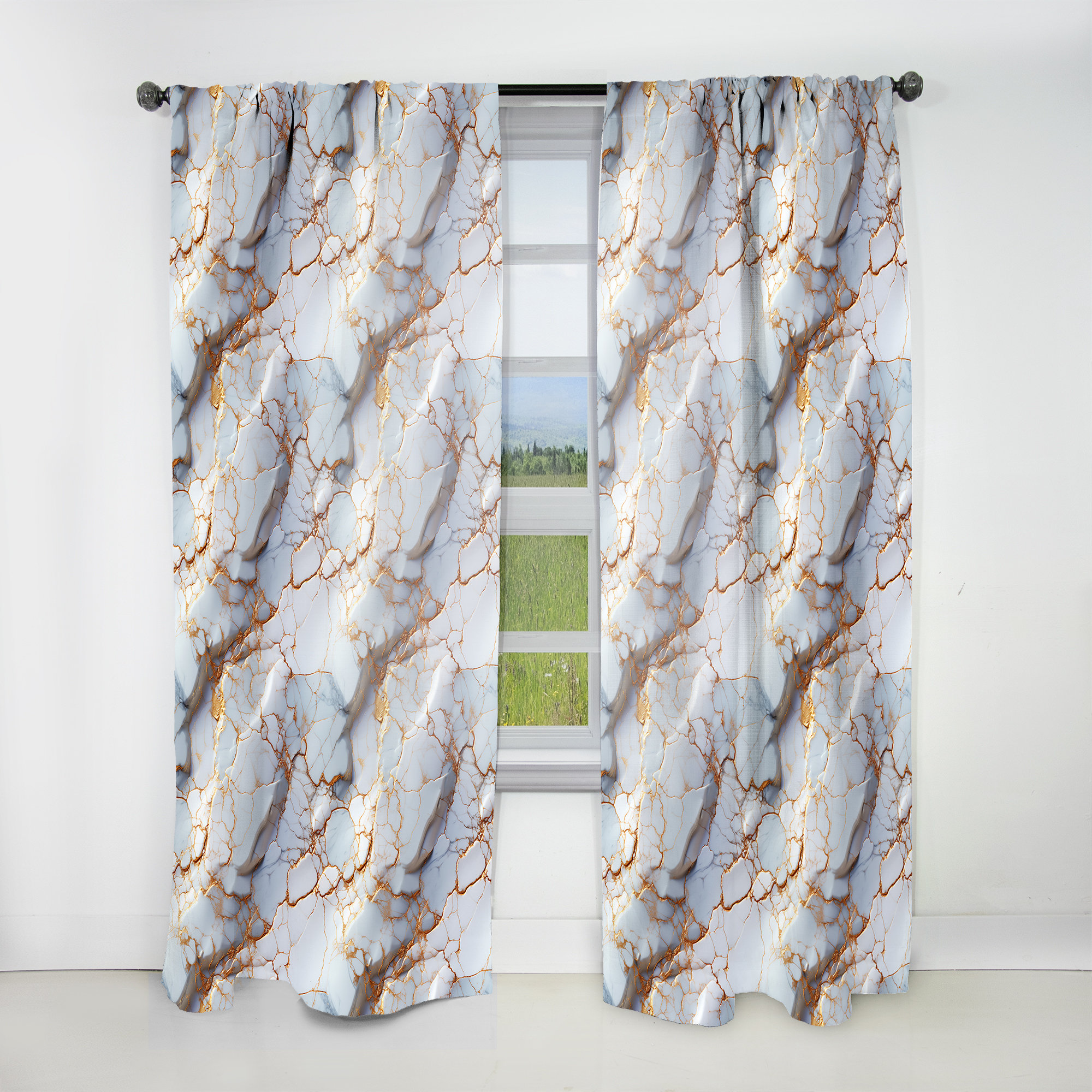 Design Art Gold Timeless Marble Classic Delights I - Abstract Marble ...