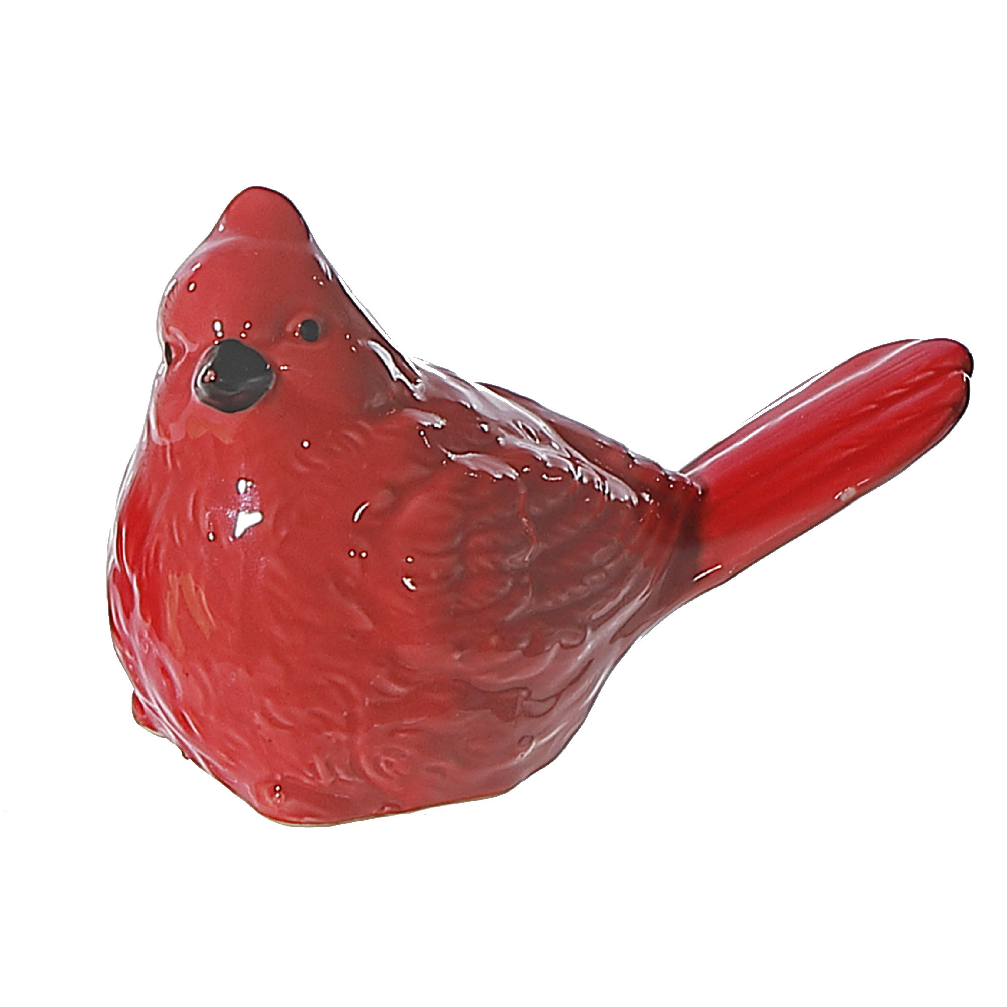 Ophelia & Co. Ceramic Cardinal Right | Wayfair