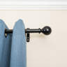 Red Barrel Studio® Adjustable Metal Adjustable Single Curtain Rod ...