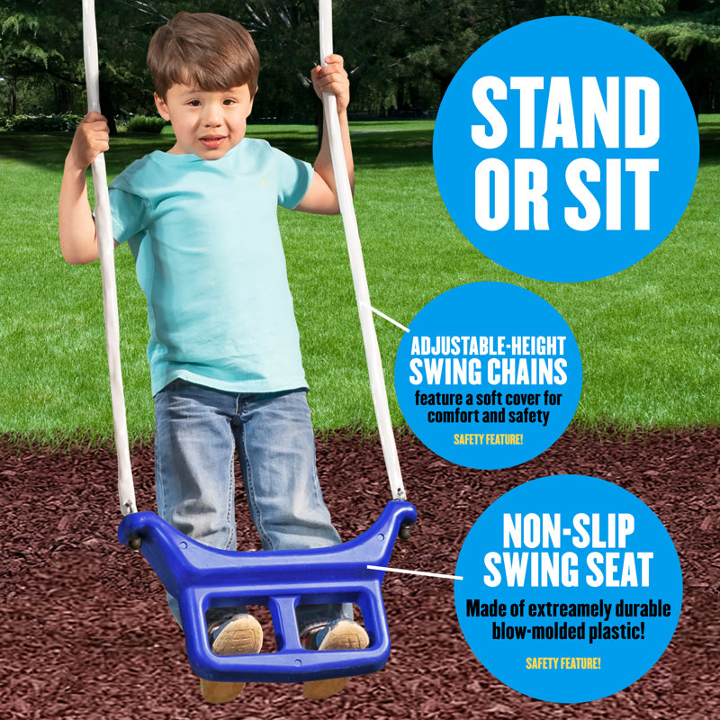 XDP Recreation Surf N Swing Galvanized | Wayfair