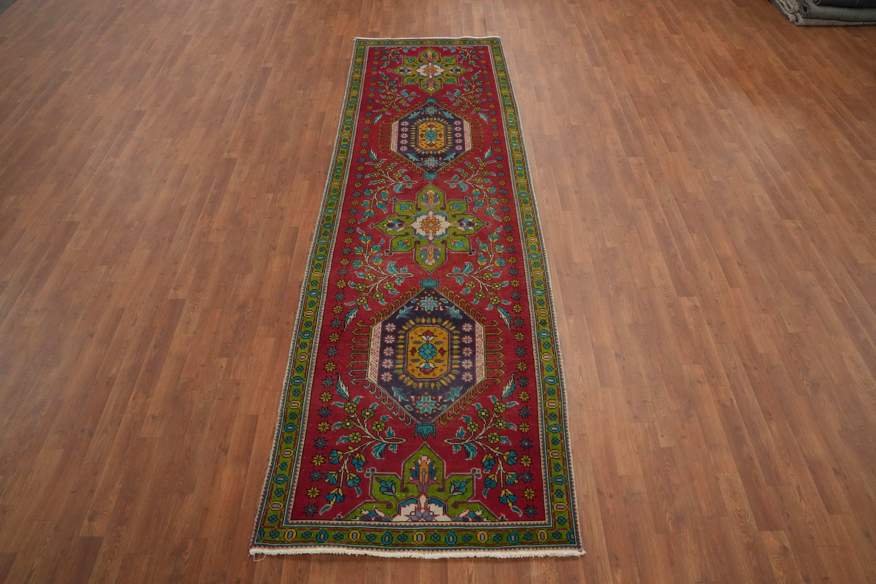Bloomsbury Market Bohemian Traditional Runner Rug 3x11 with Floral ...