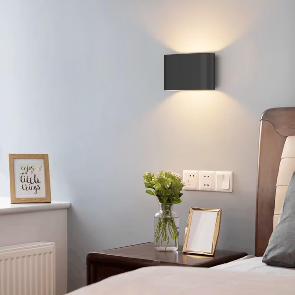 Brayden Studio® Modern LED Wall Sconces Set Of 2 Indoor Wall Lights ...