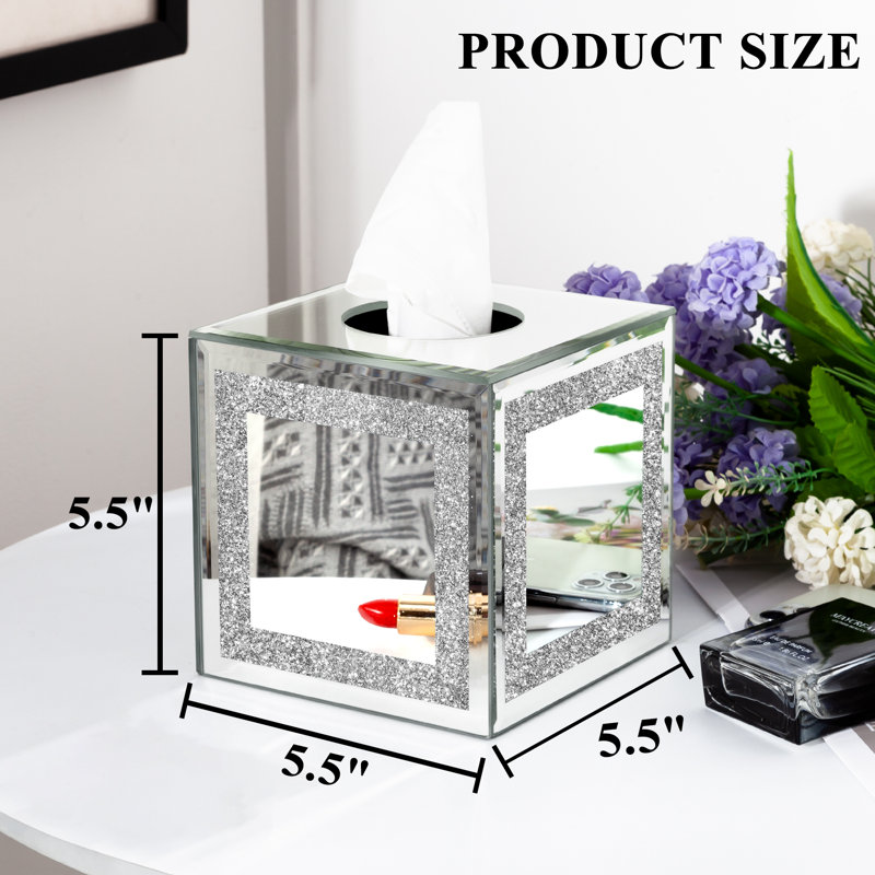 Mercer41 Cerrie Square Paper Tissue Box Cover & Reviews | Wayfair