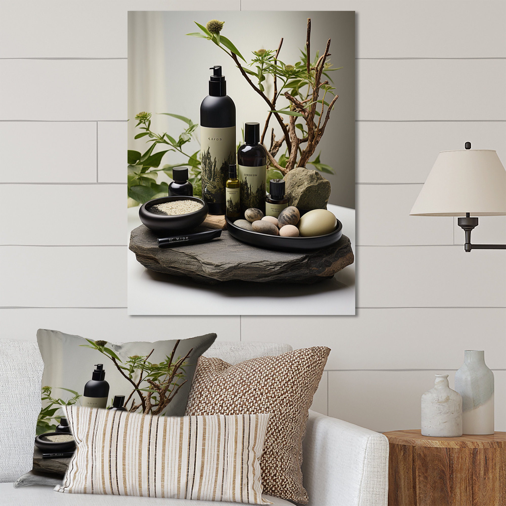 Ebern Designs Asian Art Toiletries Sumi I - Asian Metal Wall Decor ...