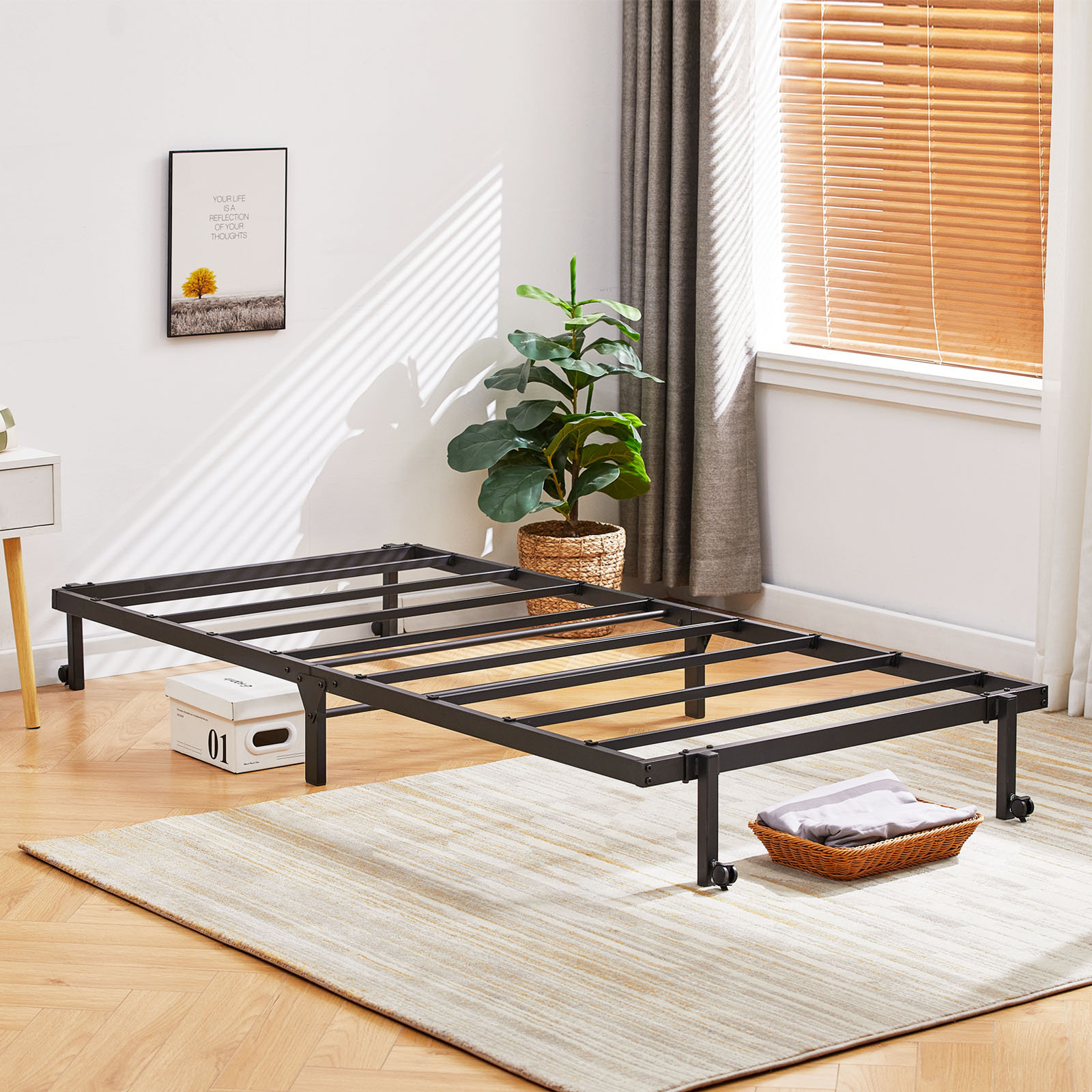 folding double bed design